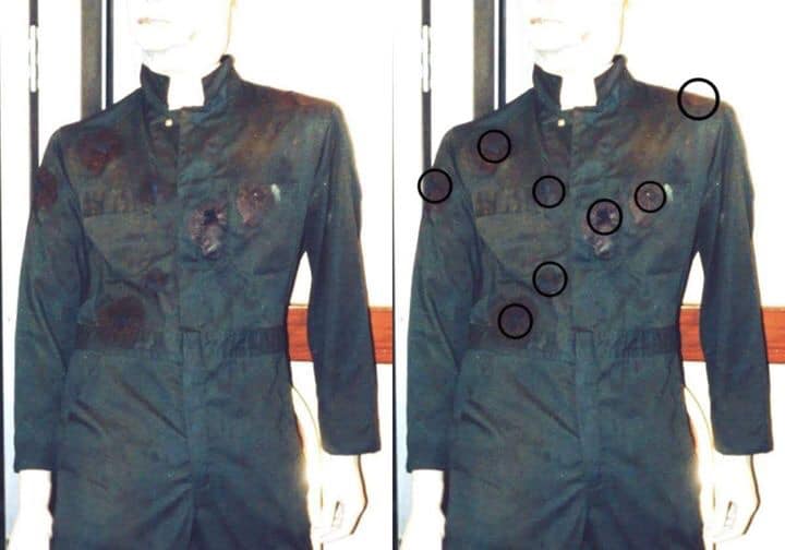 H2 coveralls:bullet hole locations?? Image request - General Discussion ...