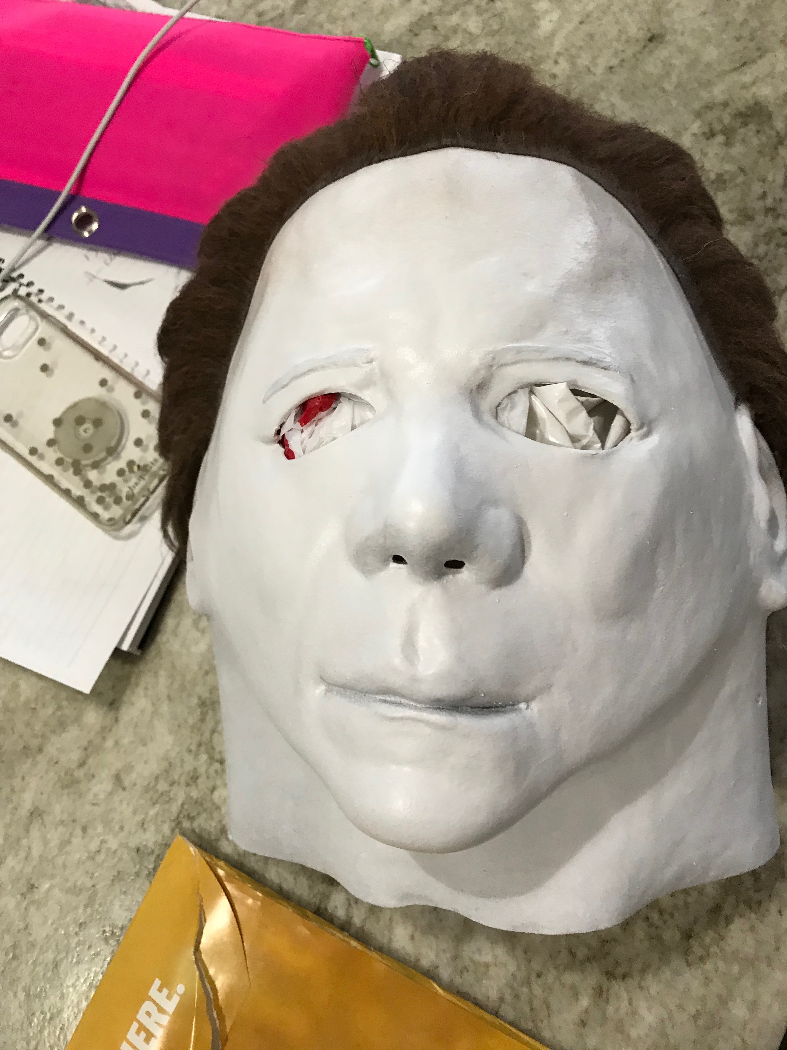 Repainting Halloween II TOTS mask - General Discussion - Michael Myers ...