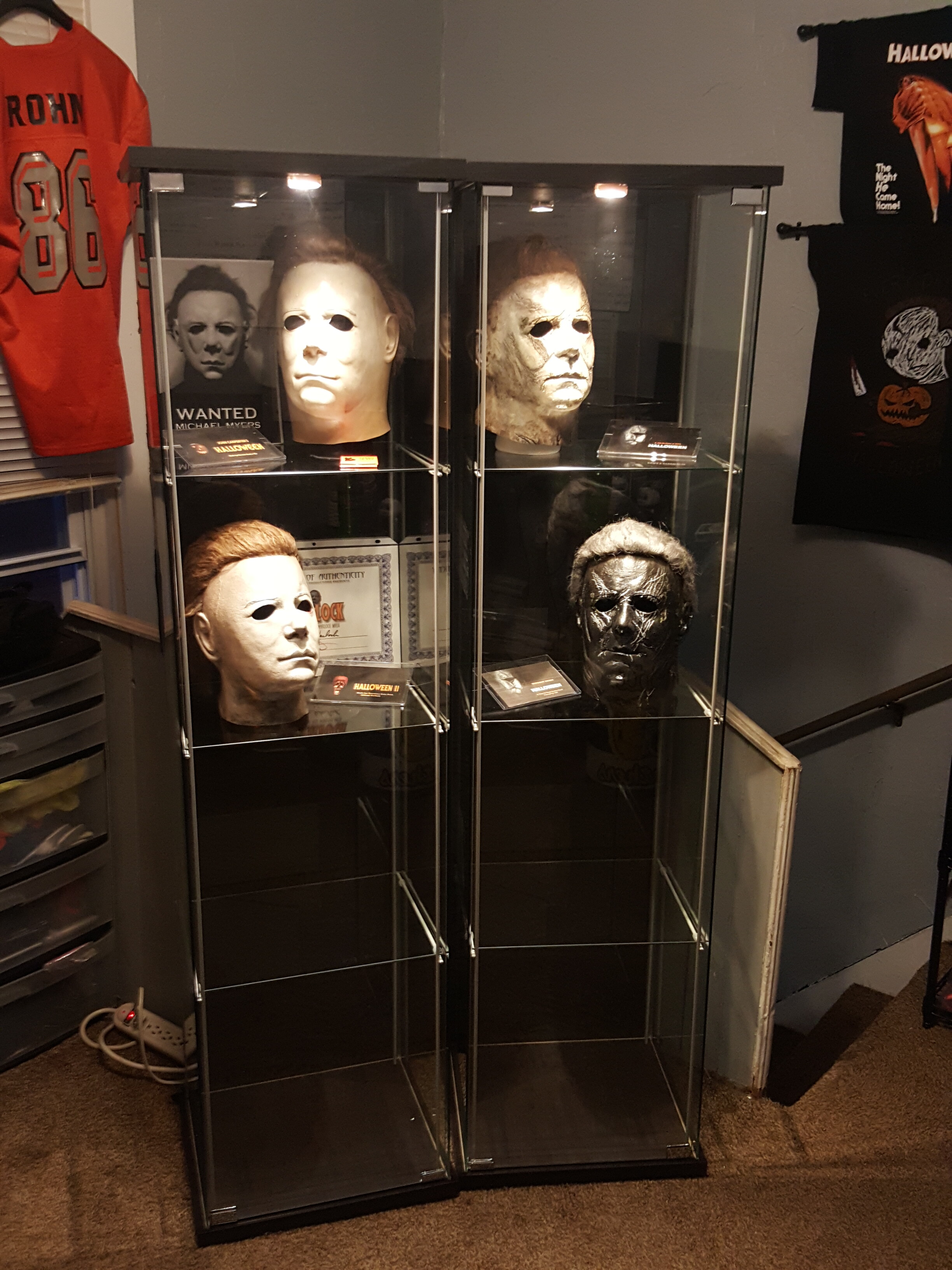 New display cases and Monkey Myers - General Discussion - Michael Myers ...